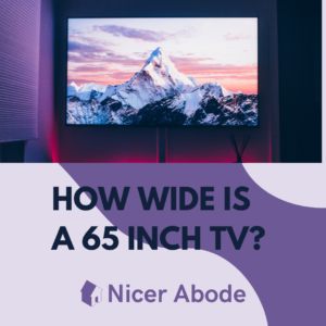 65 Inch TV Dimensions (& Box Size, Stand Size)